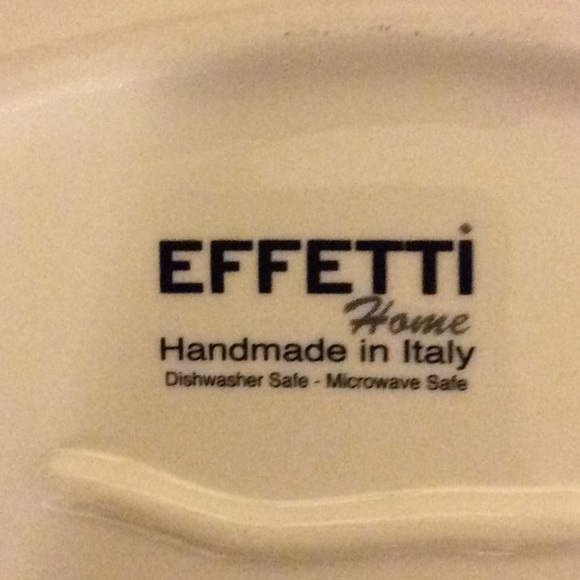 Effetti Home | Dining | Effetti Home Pasta Serving Plate Nwot | Poshmark